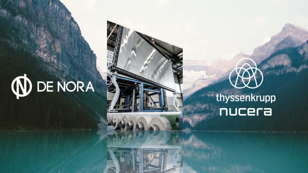 De Nora to supply thyssenkrupp nucera with electrolyzer cells for large ...